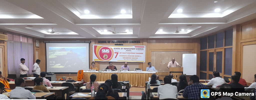 SMS-VARANASI | SCHOOL OF MANAGEMENT SCIENCES